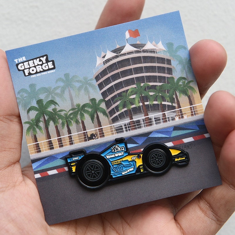 F1 Car Pin Badge - Etsy UK