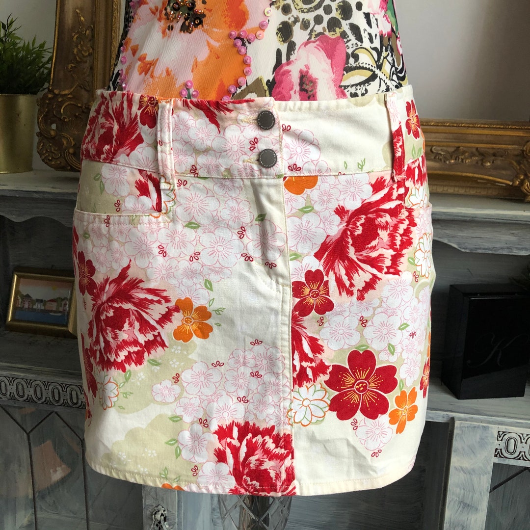 2000s Mini Skirt United Colours of Benetton Sz 40 S/M - Etsy