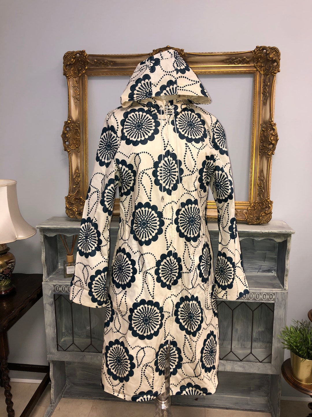 Scandinavian Vintage Raincoat Nanso Sz M - Etsy