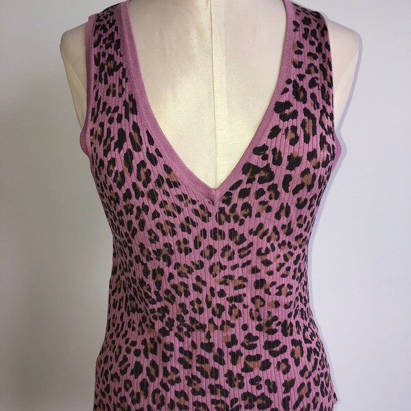 Y2k Leopard Tank Top - Etsy