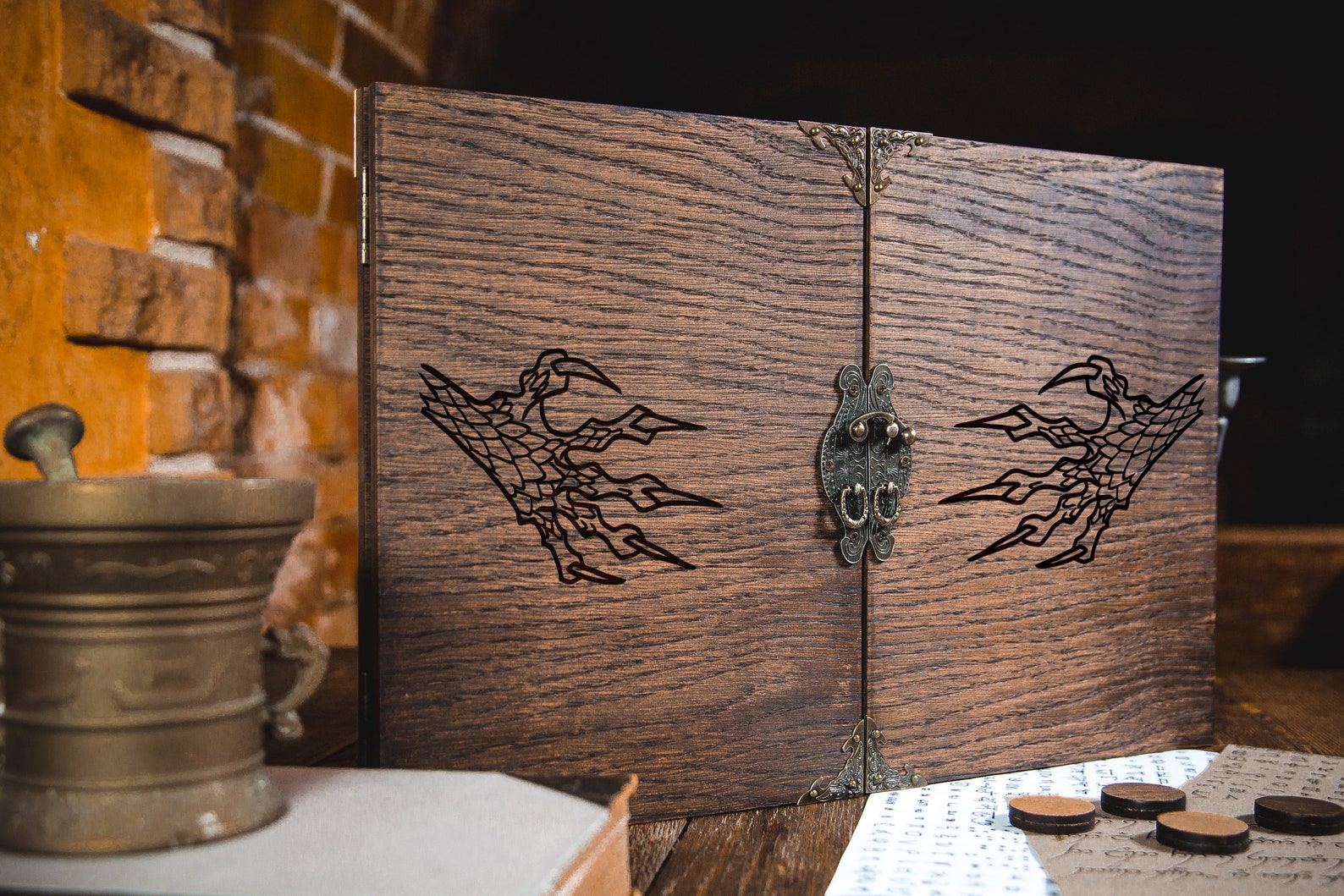 Screen for Board Rpg Game 36 Wooden Game Master Screen. - Etsy