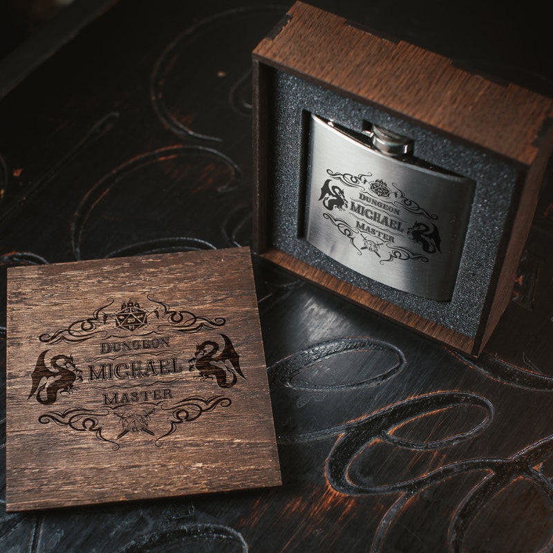 Personalized Flask - Etsy