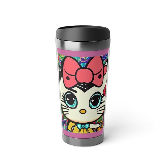 Hello Kitty Travel Mug With Insert - Etsy