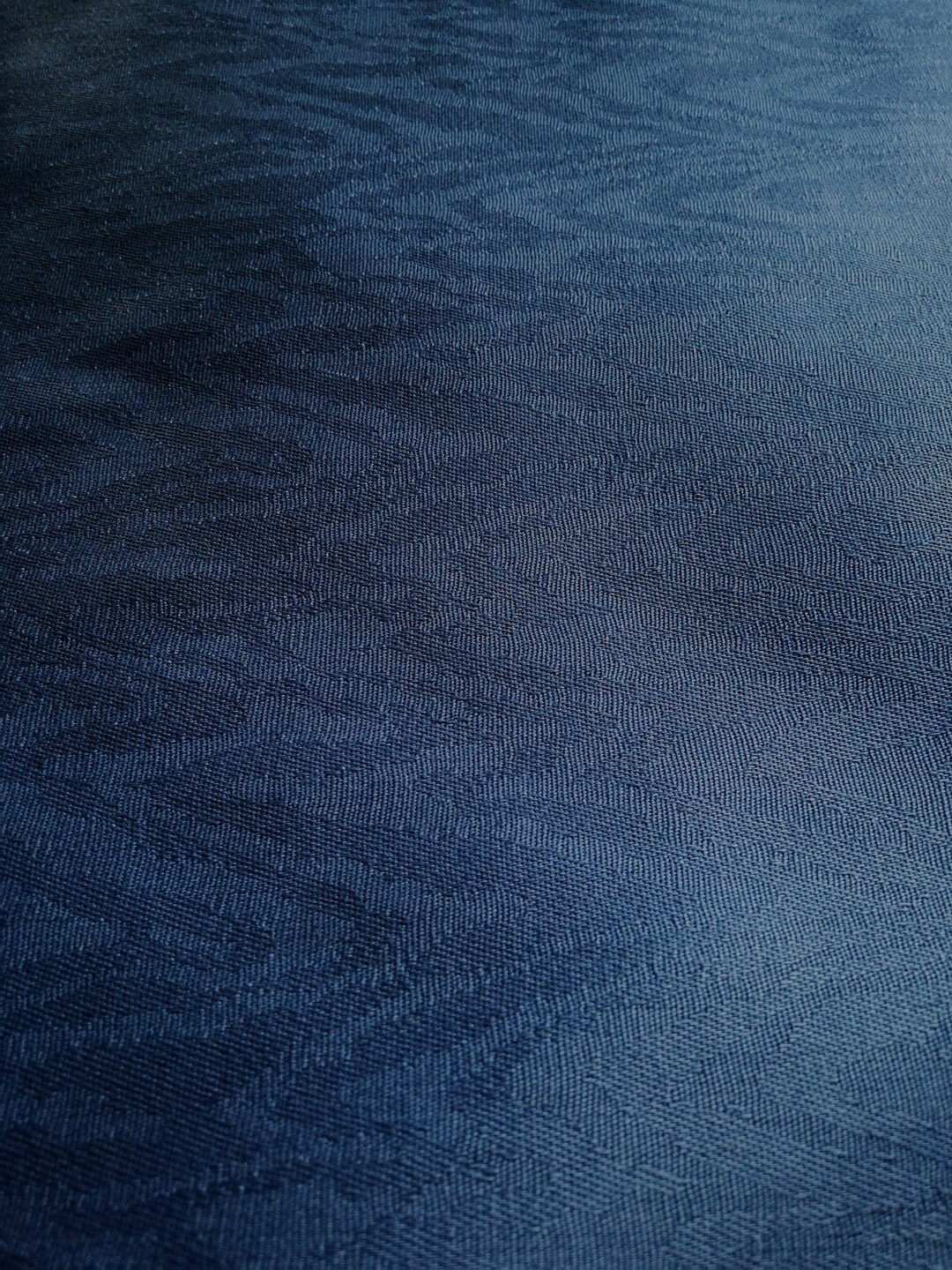 Vintage Deep Blue Cotton Moire Fabric, 54 Inch Wide - Etsy UK