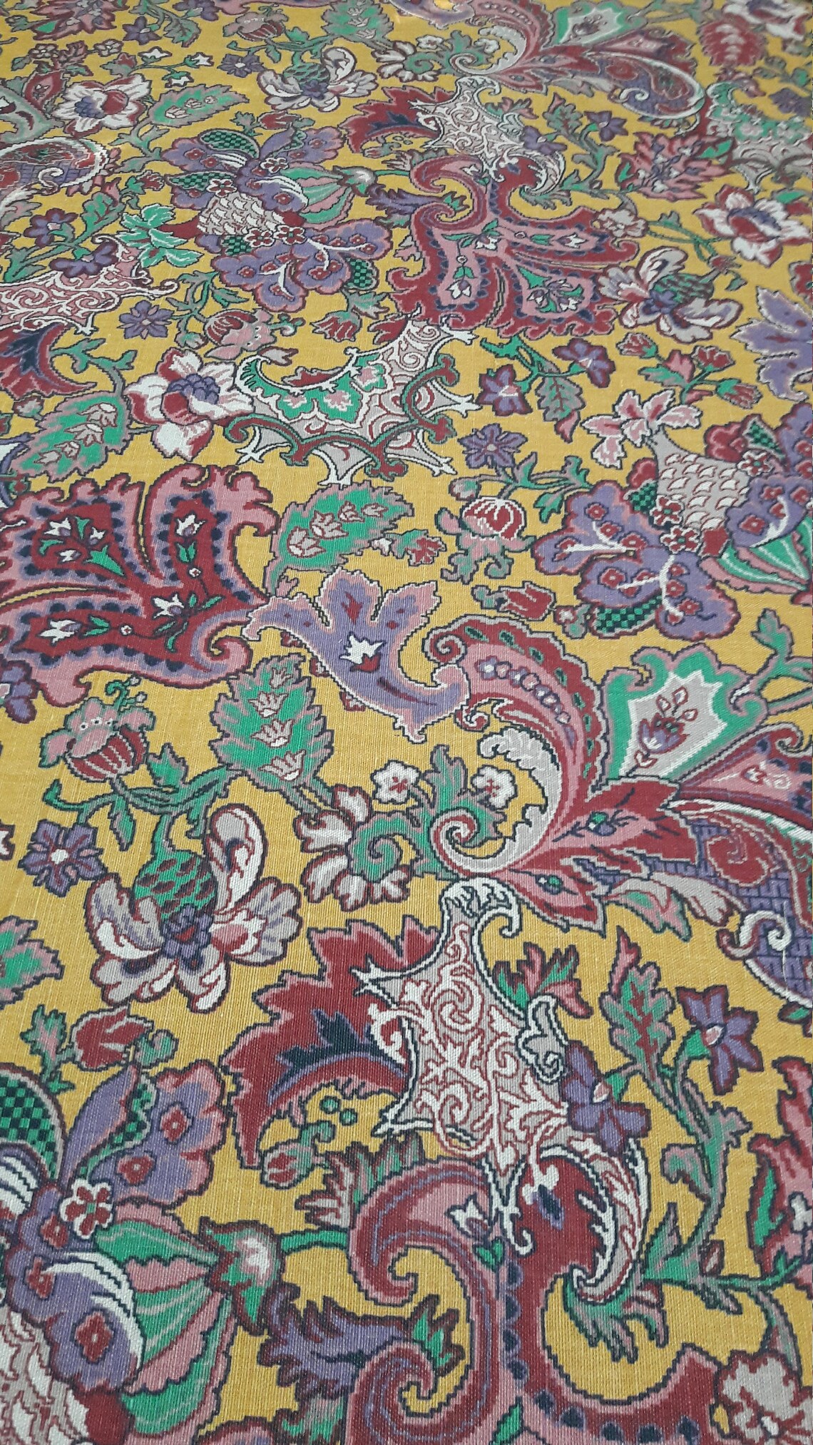 Regal Vintage Cotton Soft Furnishing Fabric Richloom - Etsy UK