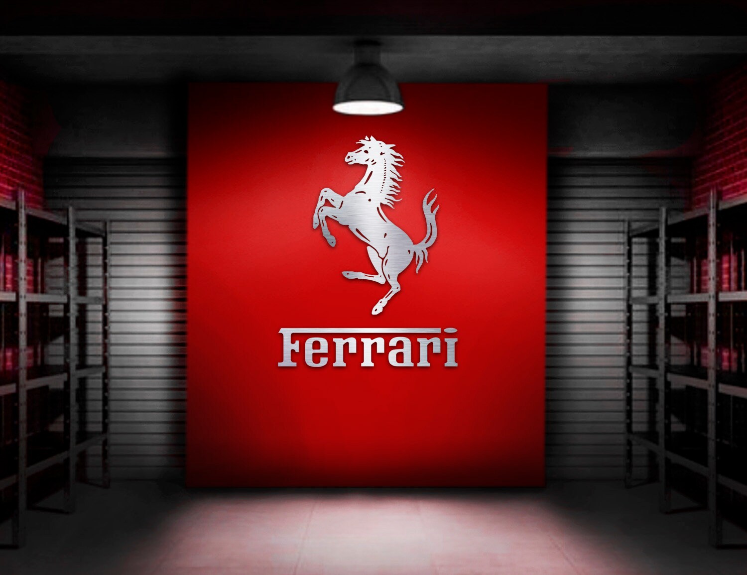 Ferrari Sign for sale | Only 2 left at -65%
