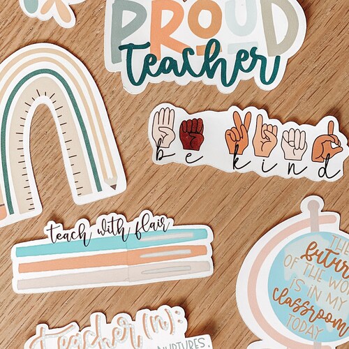 Digital Teacher Sticker Pack - Etsy