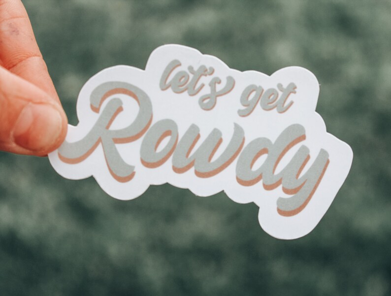 Western Sticker Pack - Etsy