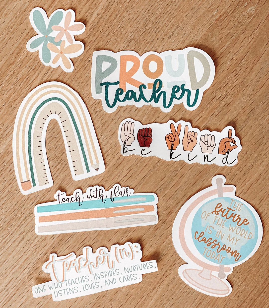 Teacher Sticker Pack 2 - Etsy