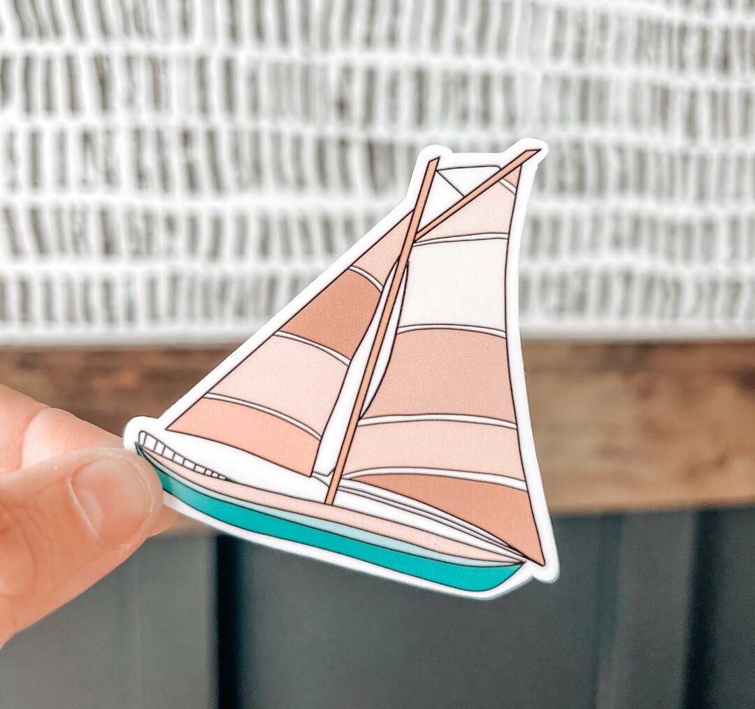 Sailboat Sticker - Etsy