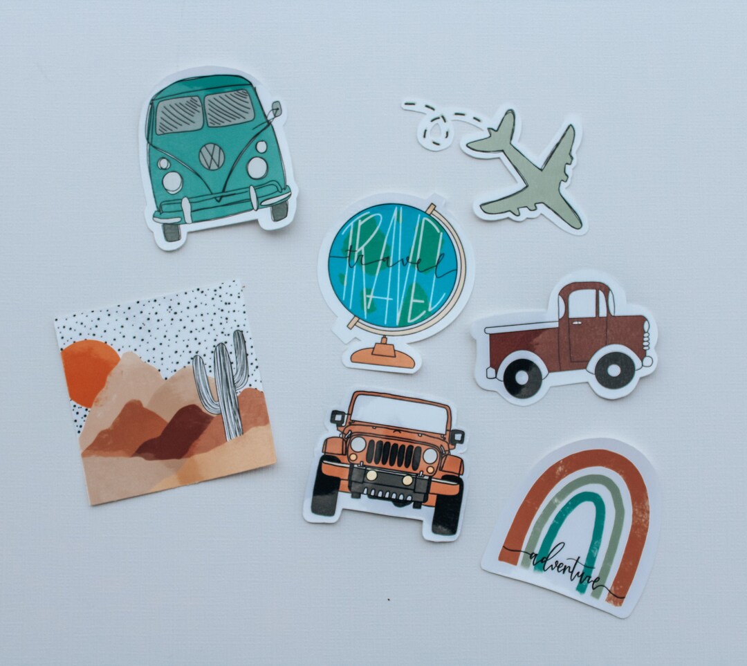 Adventure Sticker Pack - Etsy