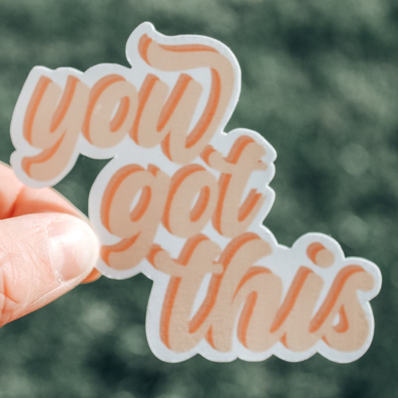You Got This Sticker - Etsy