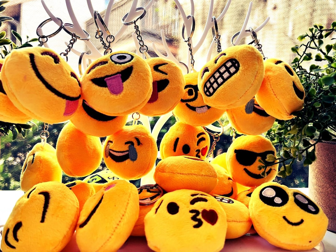 Emoji Keychains - Etsy