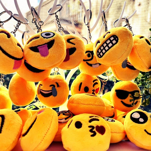 Emoji Keychain - Etsy