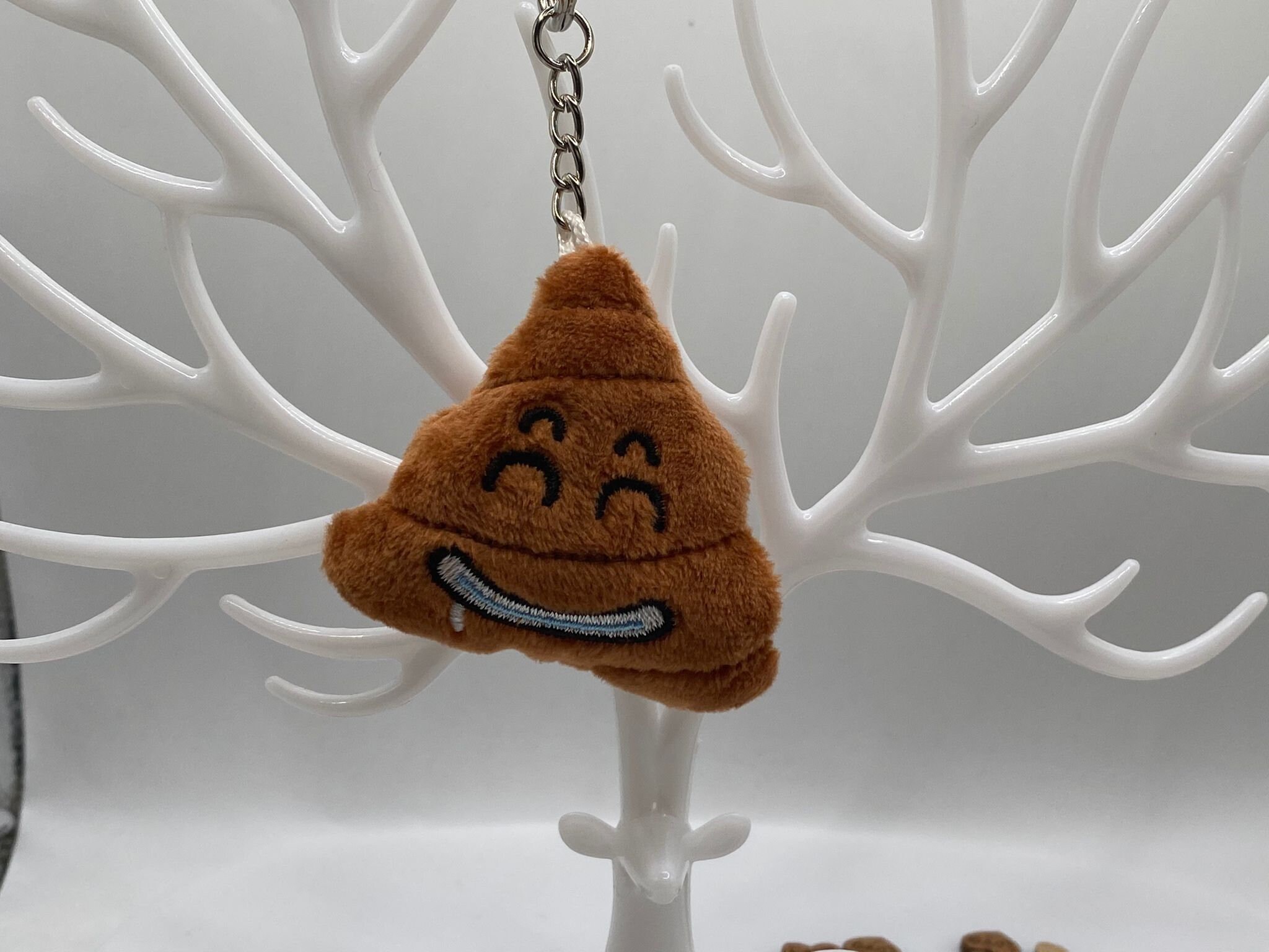 Poo Felpa Keychain, Poop Emoji - Etsy
