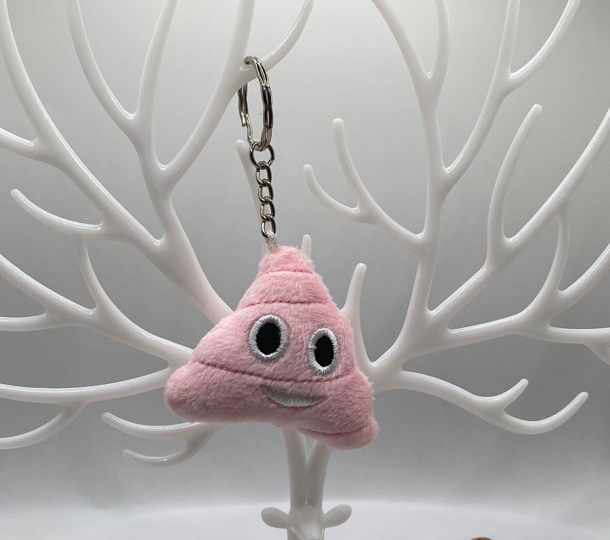 Poo Felpa Keychain, Poop Emoji - Etsy