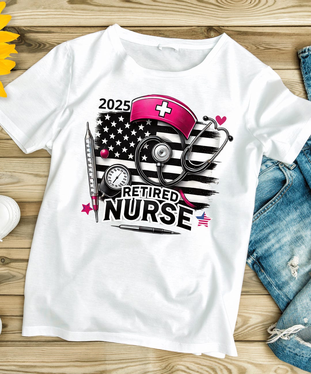 Retired Nurse Png, Retirement Png, Retired Nurse 2025 Svg, Cricut ...