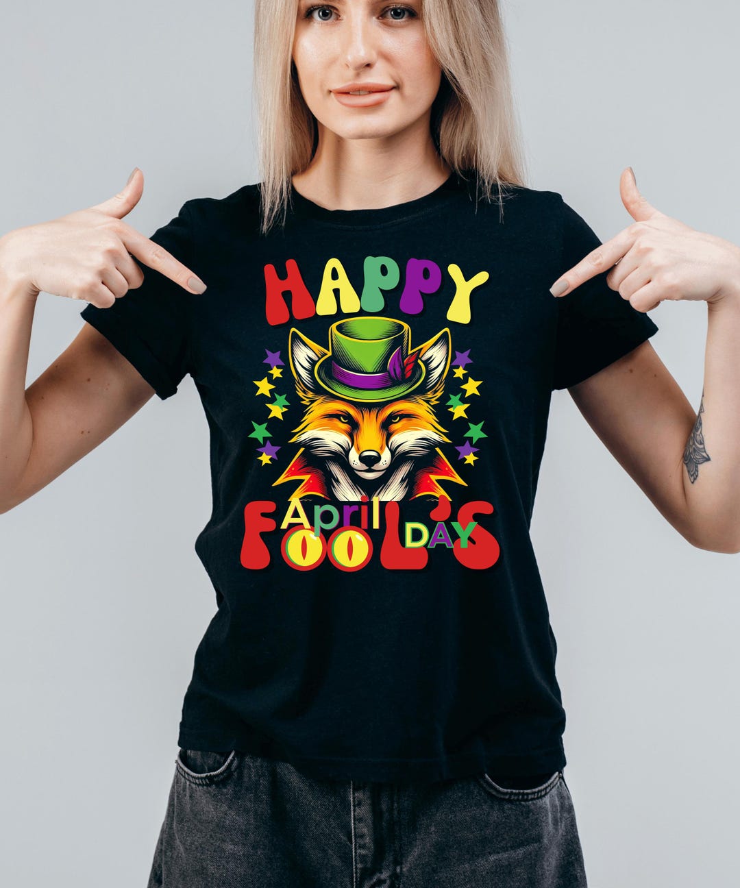 Happy April Fool Day Png, Cute Fox Fool Day, Funny April Fools Day, Svg ...
