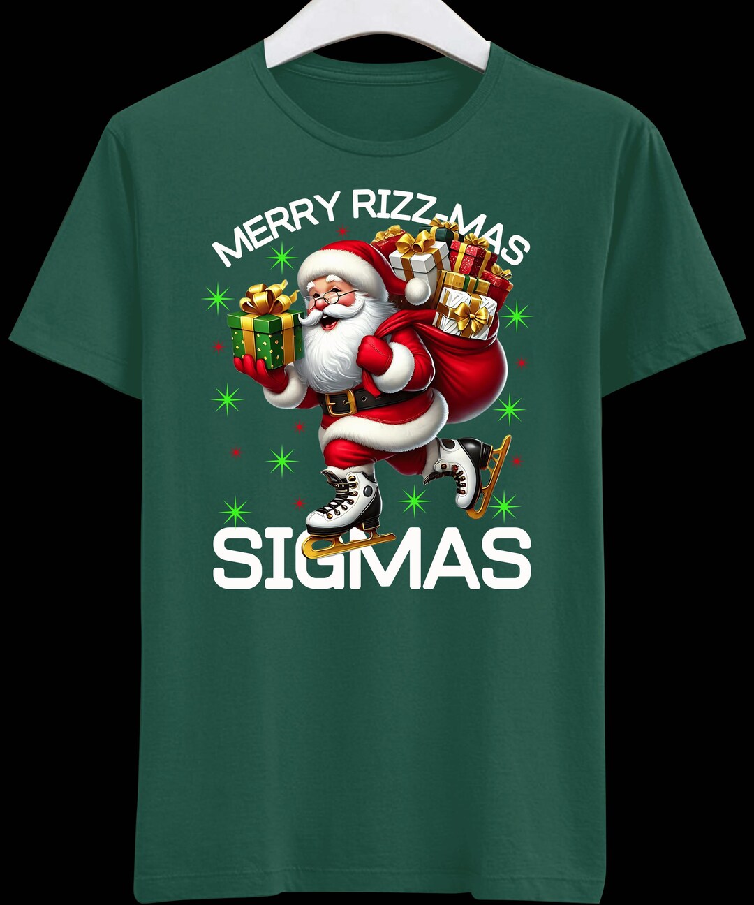 Merry Rizz Mas Sigmas Santapng, Sigma Hat Santa Png, Rizz the Season ...