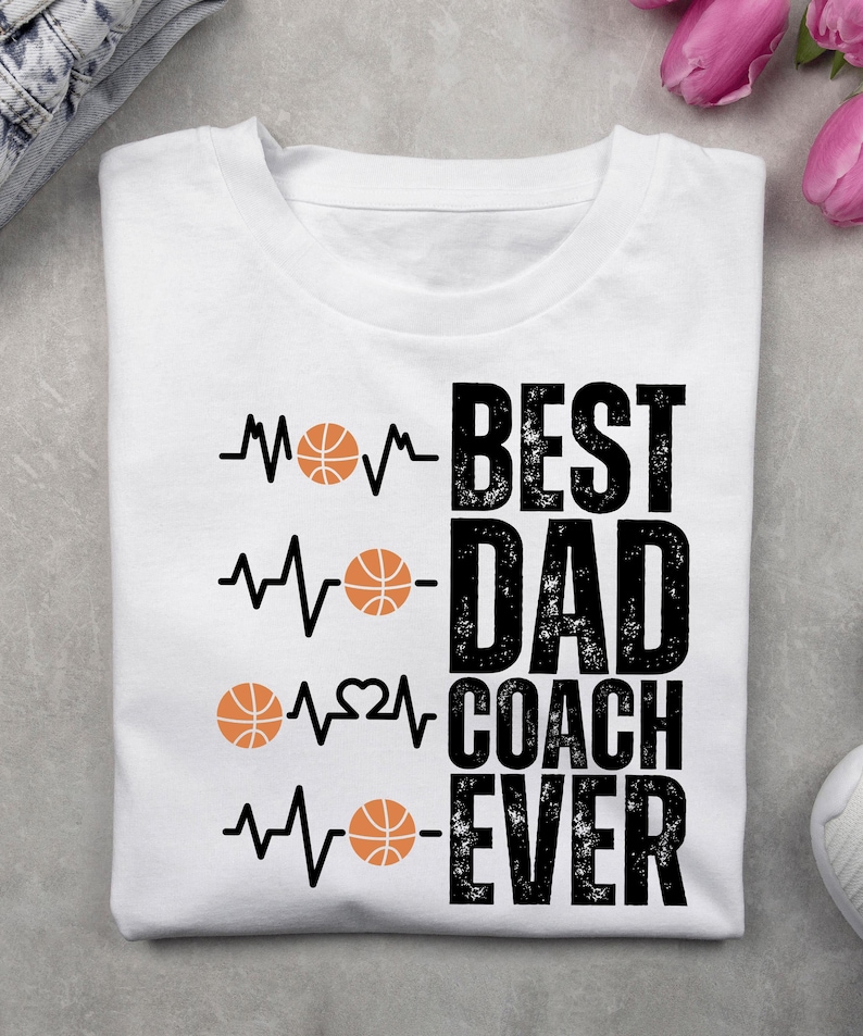Best Dad Coach Ever Basketball Png, Sport Lovers for Father's Day Svg ...
