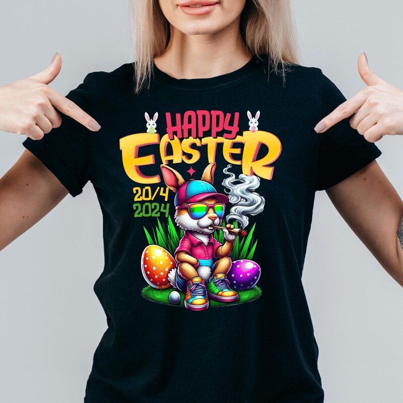 Stoned Easter Bunny - Etsy