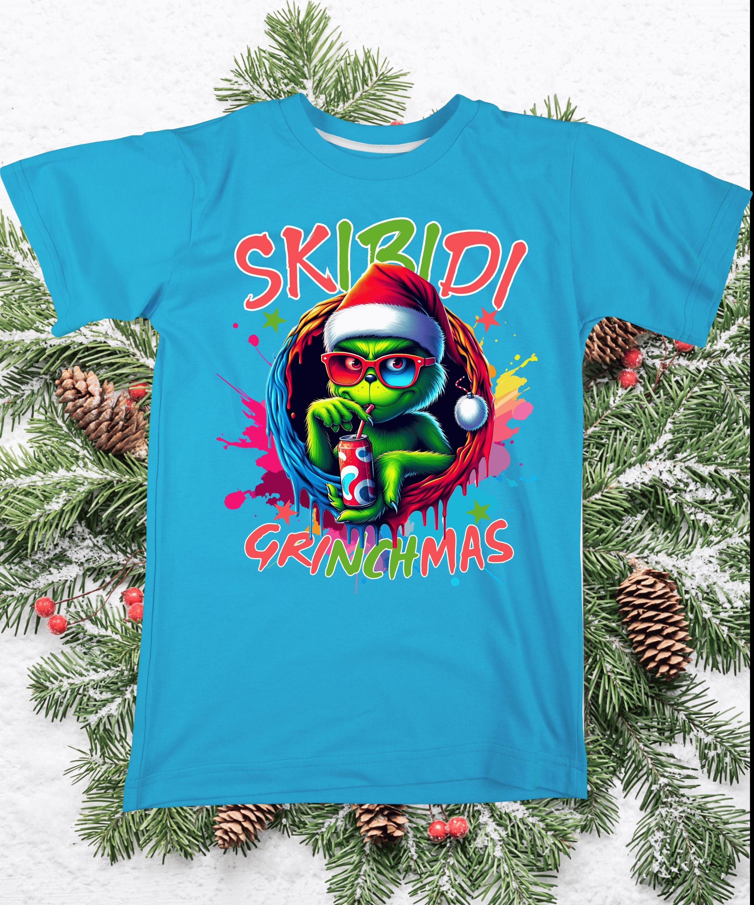 Skibidi Rizzmas PNG, Funny Grinch,rude Christmas Design,grinch Gifts ...