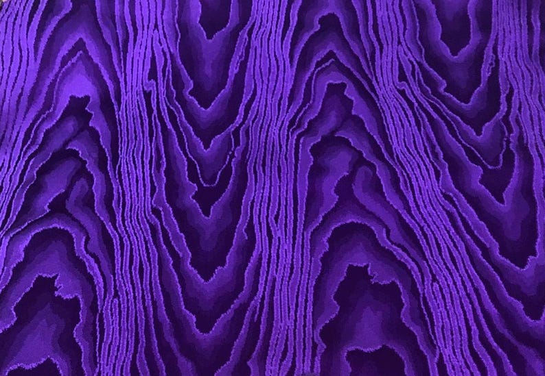Pure Silk Lightweight Moire Fabric by the Half-meter, Ecclesiastical ...