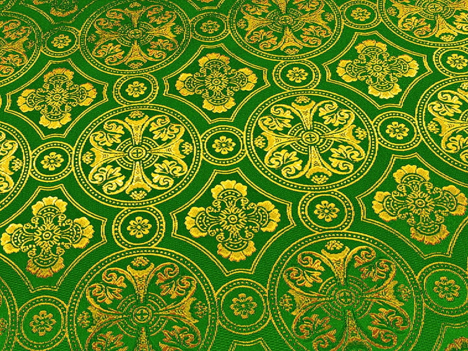 Church Byzantine Pattern Fabric Non Metallic Brocade Clergy - Etsy