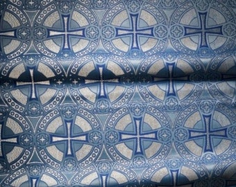 Christian Cross Fabric - Etsy