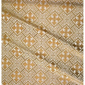 Ecclesiastical Fabric Royal Cross Pattern Clergy Apparel - Etsy