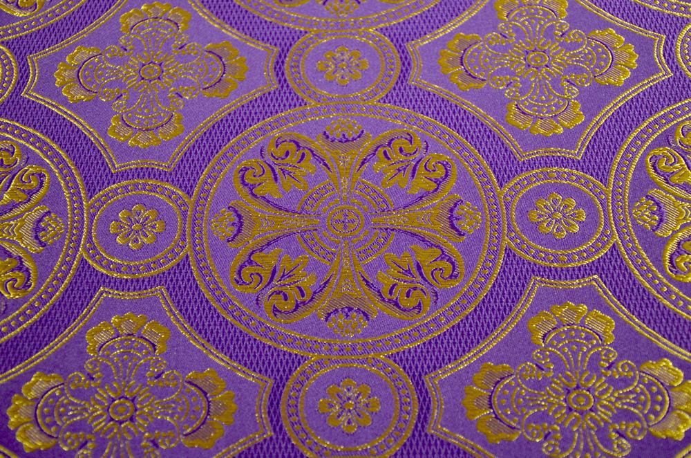 Byzantine Pattern Fabric, Liturgical All Colors, Vestment Fabric ...