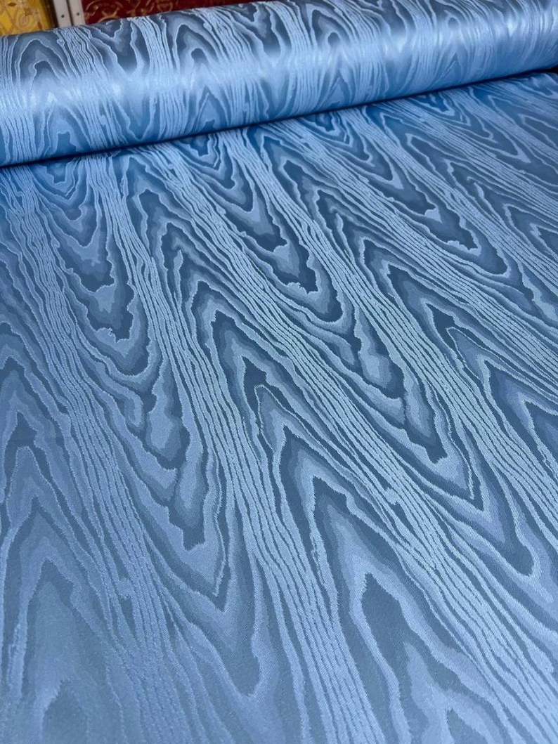 Pure Silk Lightweight Moire Fabric by the Half-meter, Ecclesiastical ...