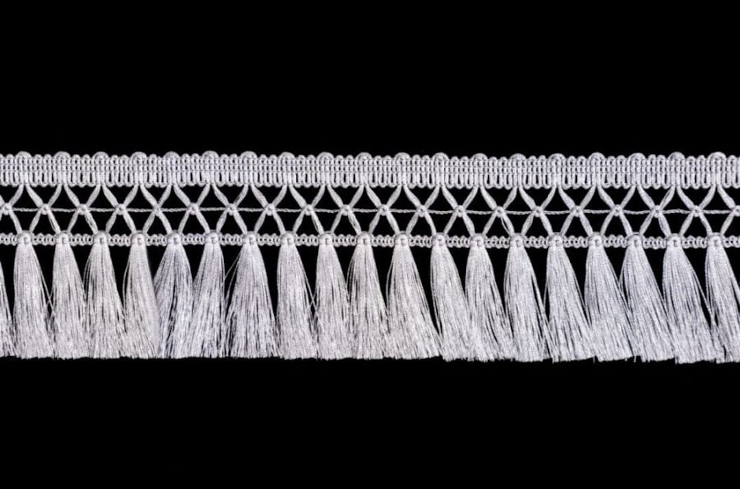Church Fringe 8 Cm Width Silver Metallic Fringe, Altar Decoration ...