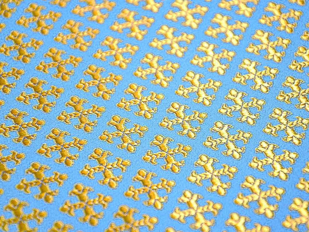 Small Cross Liturgical Fabric, Vestment Brocade, Copes, Chasubles ...
