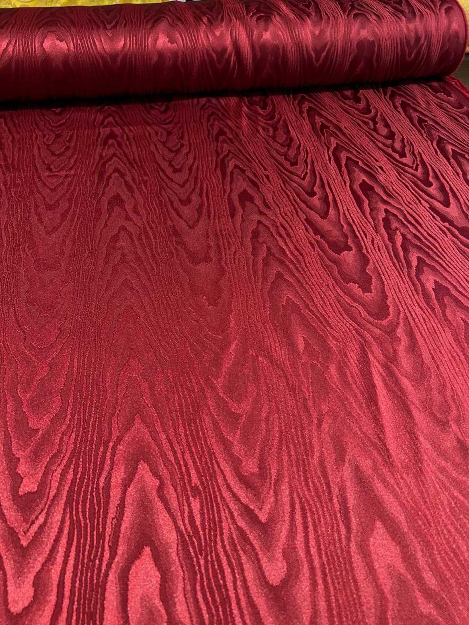 Pure Silk Lightweight Moire Fabric by the Half-meter, Ecclesiastical ...