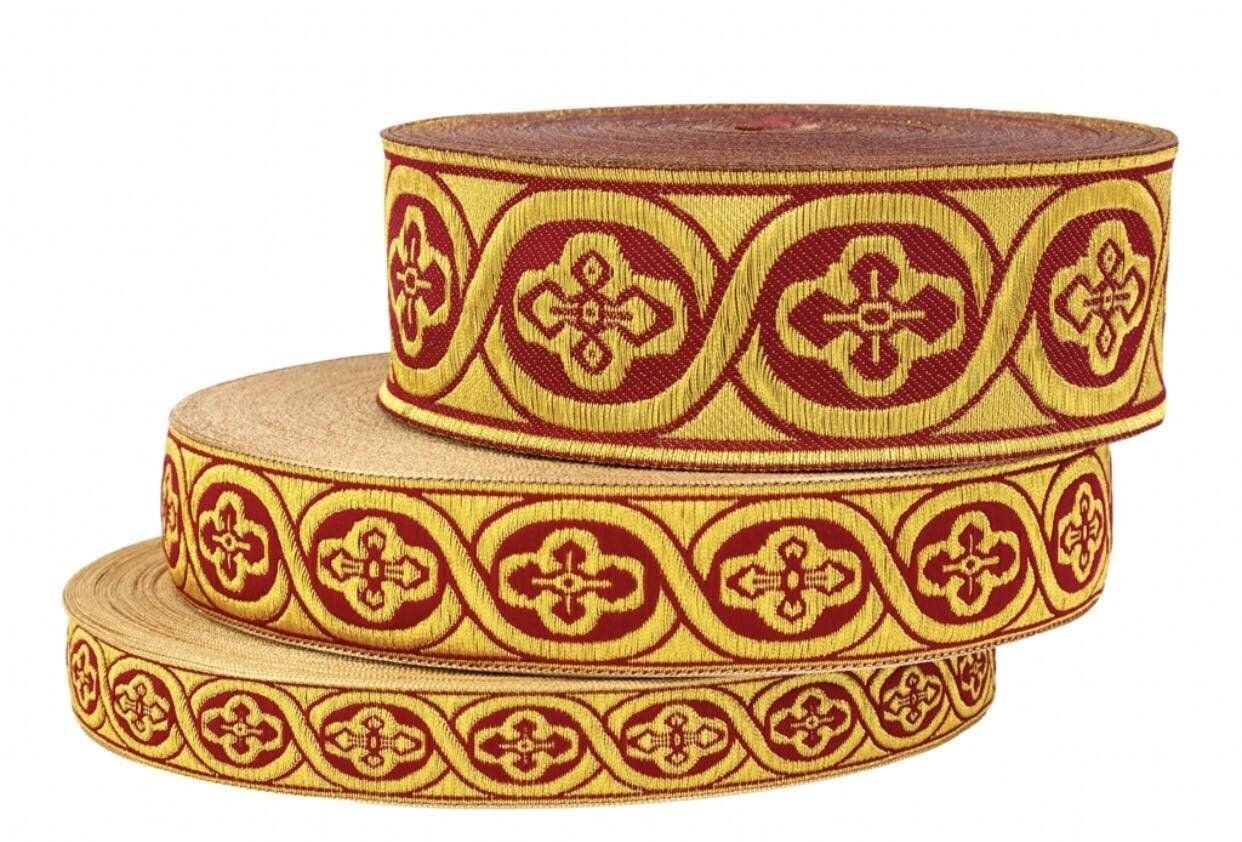 Metallic Liturgical Ribbon Vestment Trim 2.5cm 3 Cm 5 Cm - Etsy