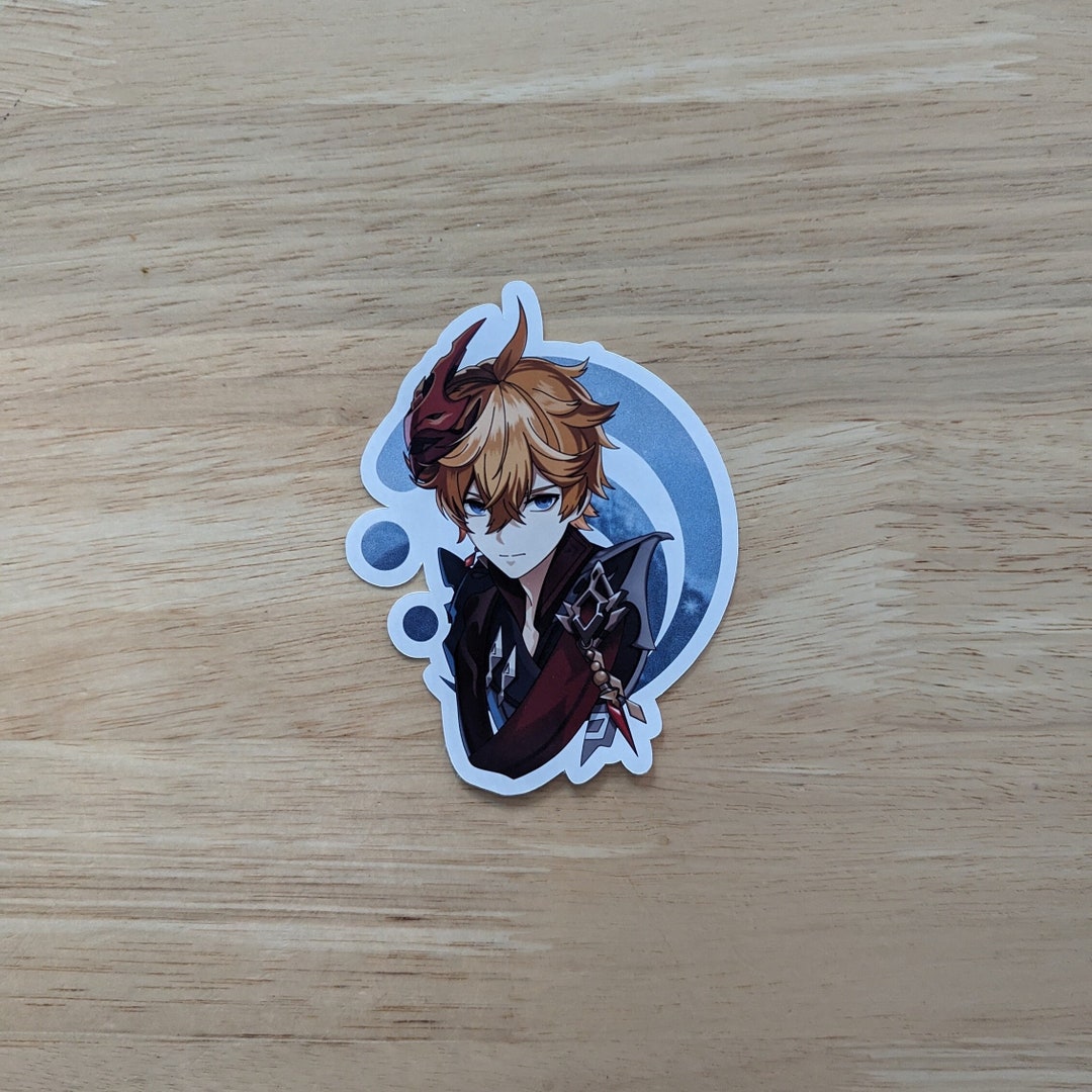 Tartaglia Genshin Impact Sticker - Etsy