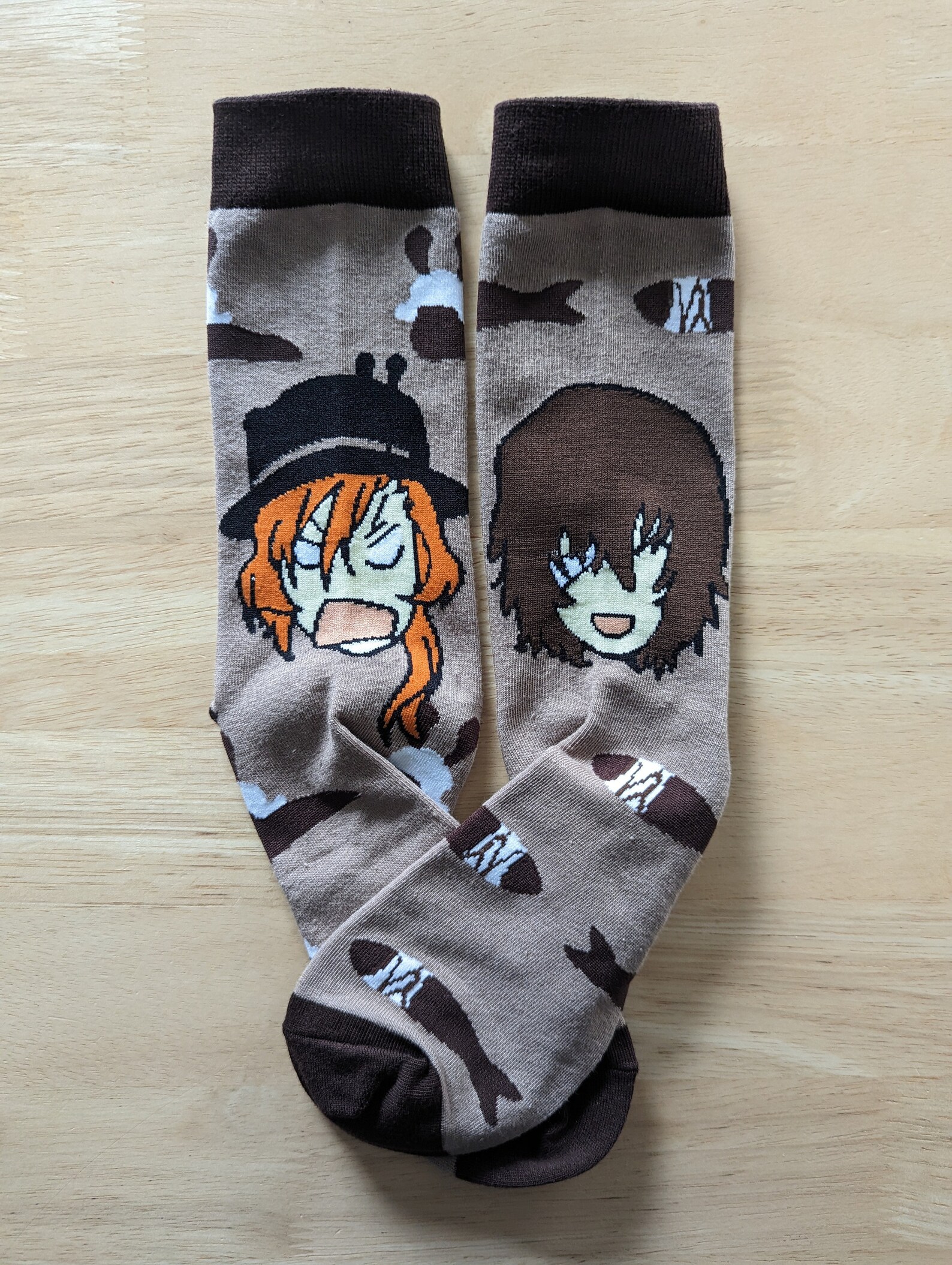Slug & Mackerel Anime Socks - Etsy