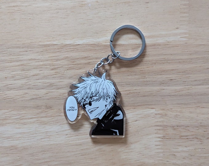 JJK Anime Chibi Sorcerers Acrylic Keychain | Double-sided Kawaii ...