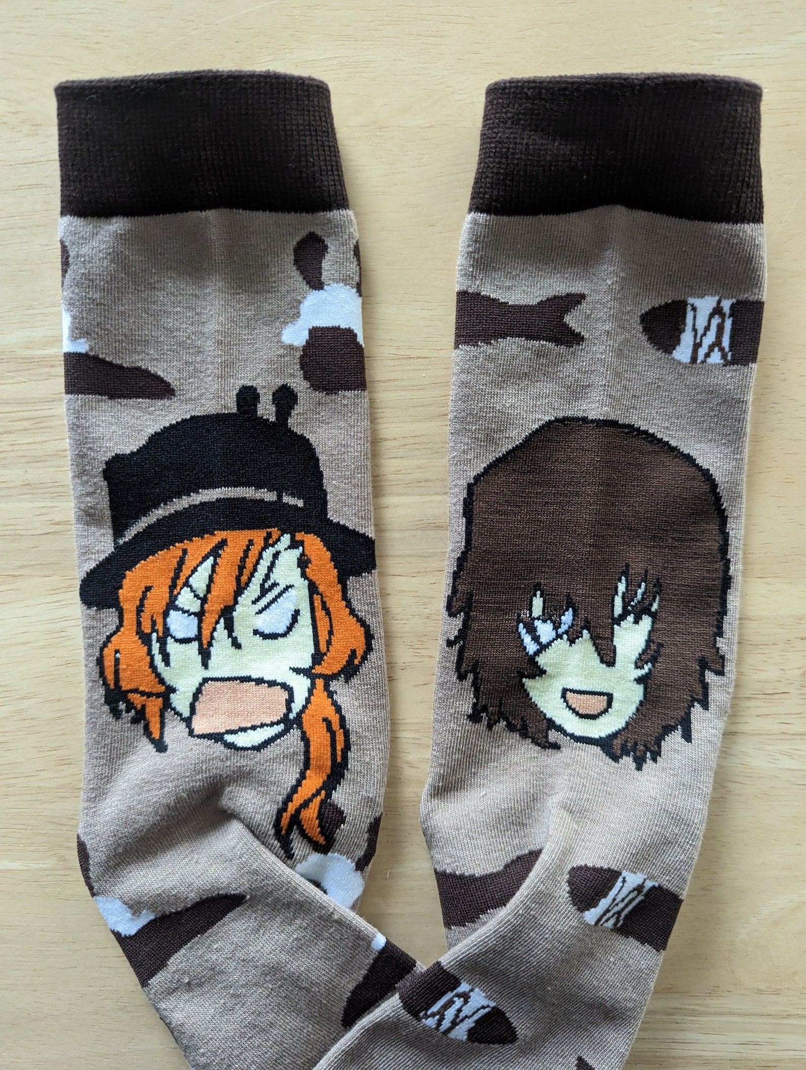 Slug & Mackerel Anime Socks - Etsy