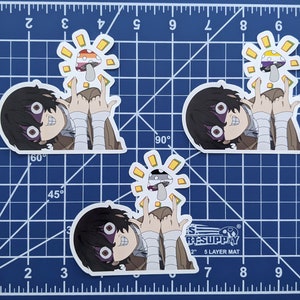 Dazai Mushroom Sticker - Etsy