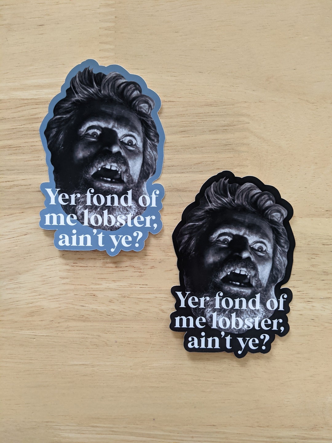 Fond of Me Lobster Sticker - Etsy