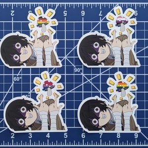 Dazai Mushroom Sticker - Etsy