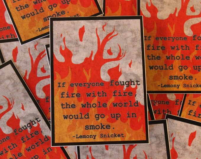 A Sticker of Unfortunate Events| A Series of Unfortunate Events Book ...
