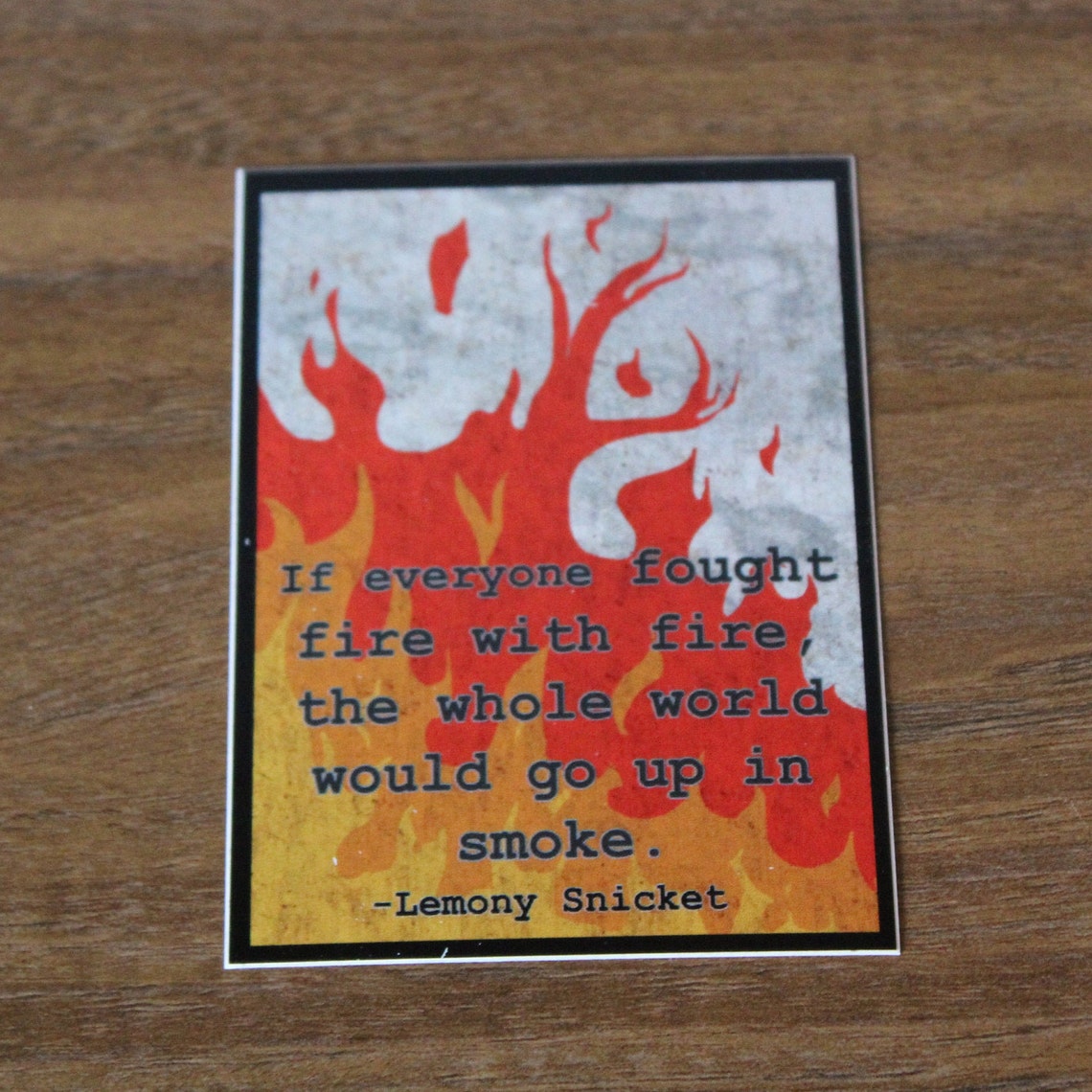 A Sticker of Unfortunate Events A Series of Unfortunate | Etsy