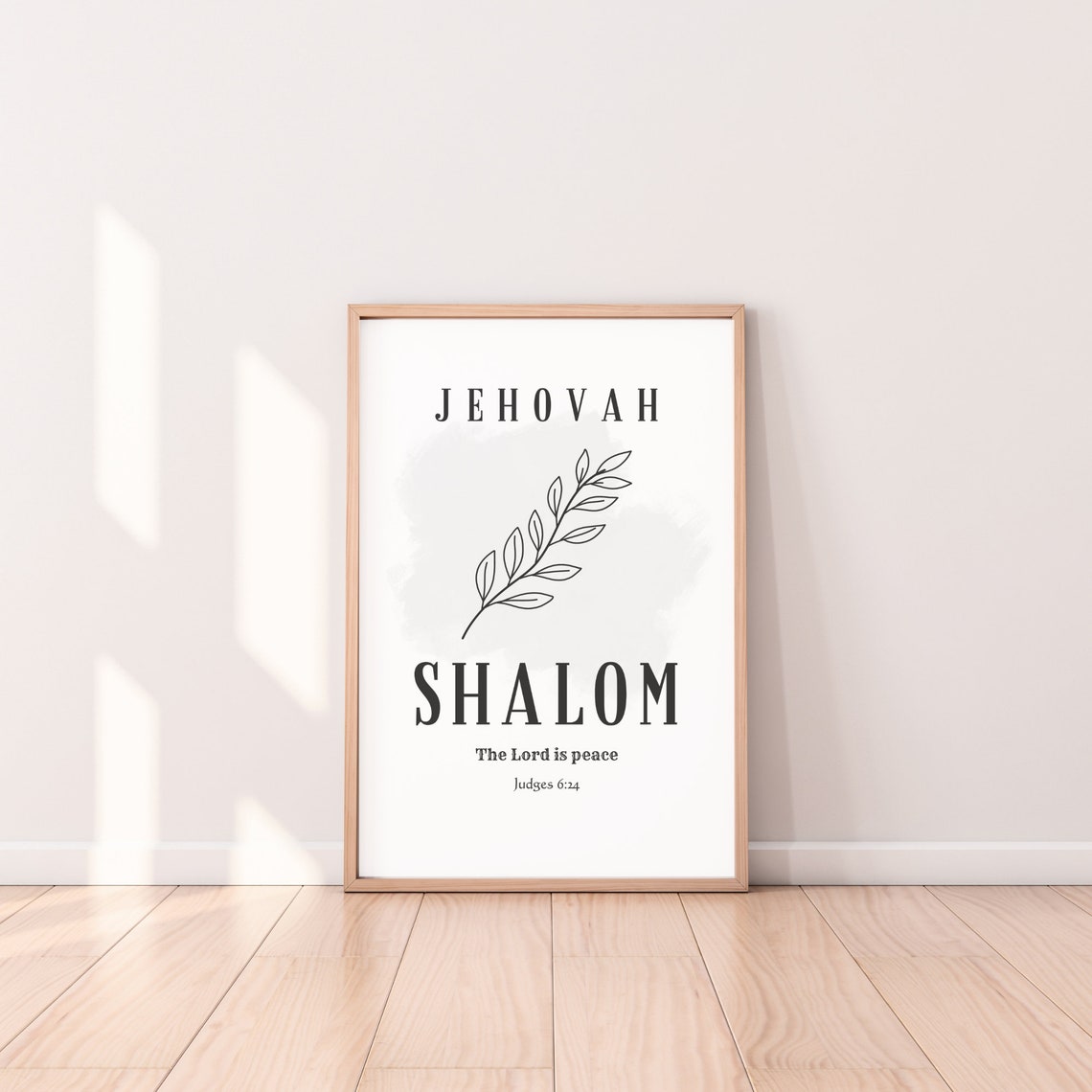 God Names Printable Wall Art Hebrew God Names Pintables Gifts Botanical ...