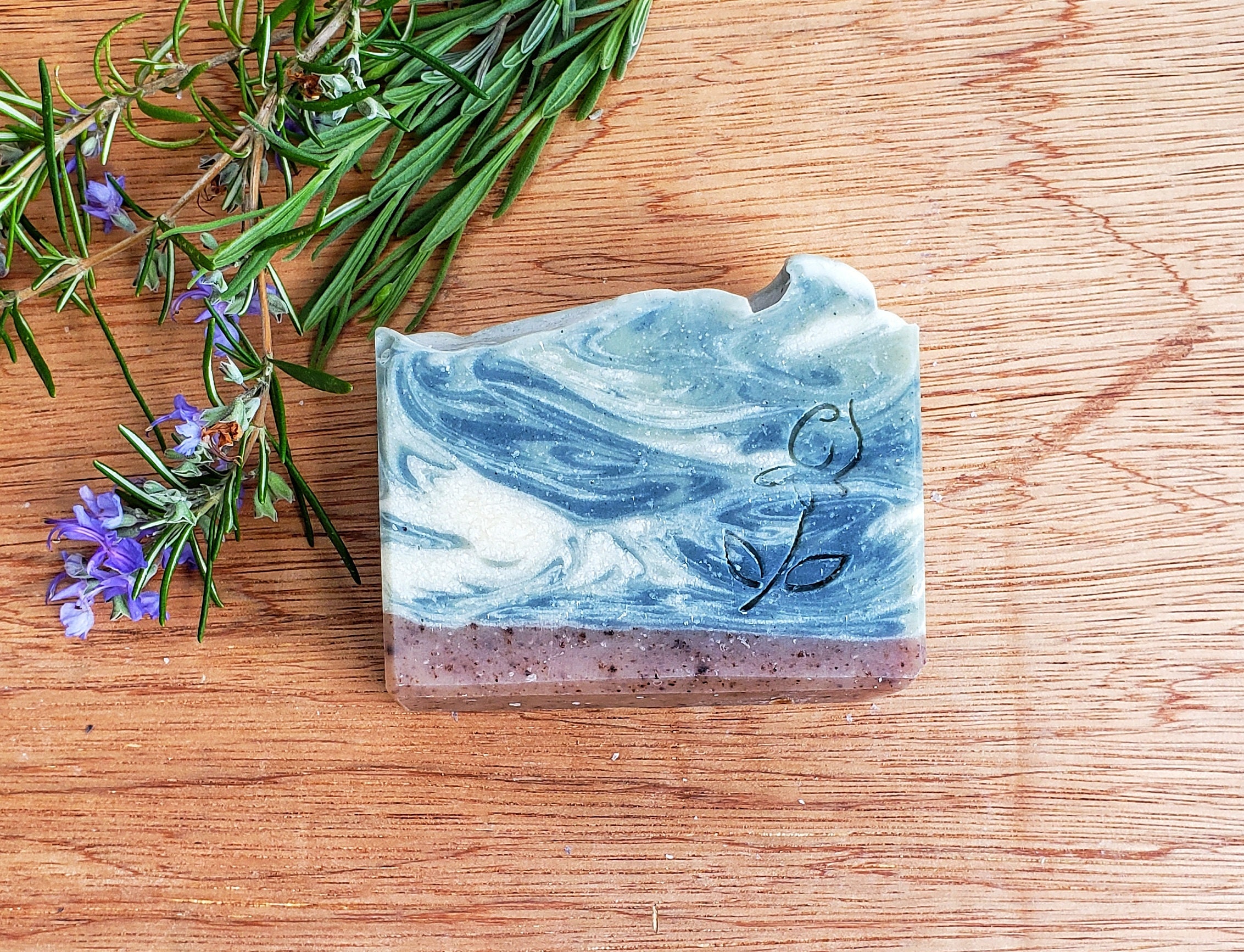 Ocean Waves Handmade Artisan Soap Bar Etsy