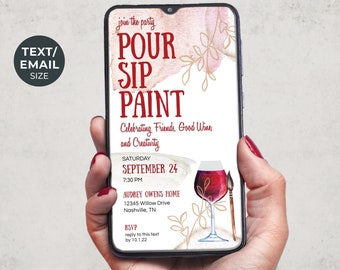 Sip and Share Invite - Etsy