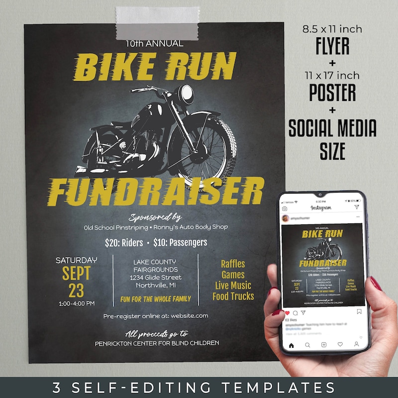 Bike Poster - Etsy