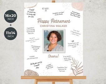 Retirement Message Board Template - Etsy
